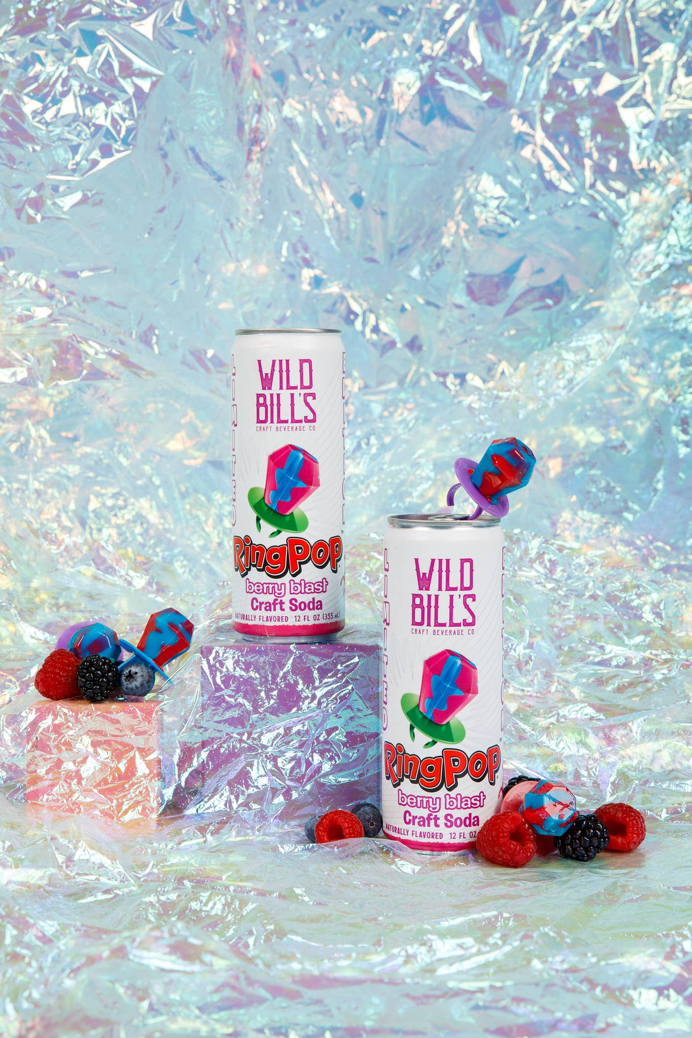 Ring Pop Soda Berry Blast Pure Cane Sugar, 12-Pack, Cans | Ole Dog's ...