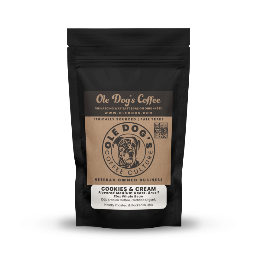 Cookies & Cream (Flavored Series) | Ole Dog's Coffee Culture | Fresh ...